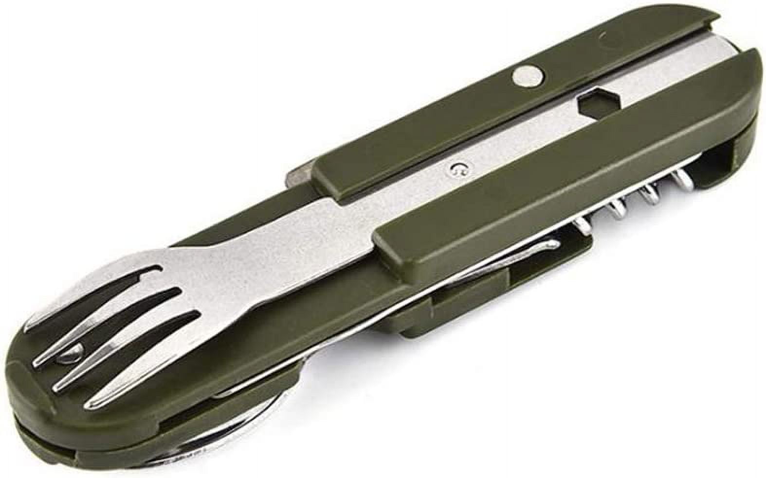 Detachable Camping Tableware Set - Portable 5-in-1 Stainless Steel ...