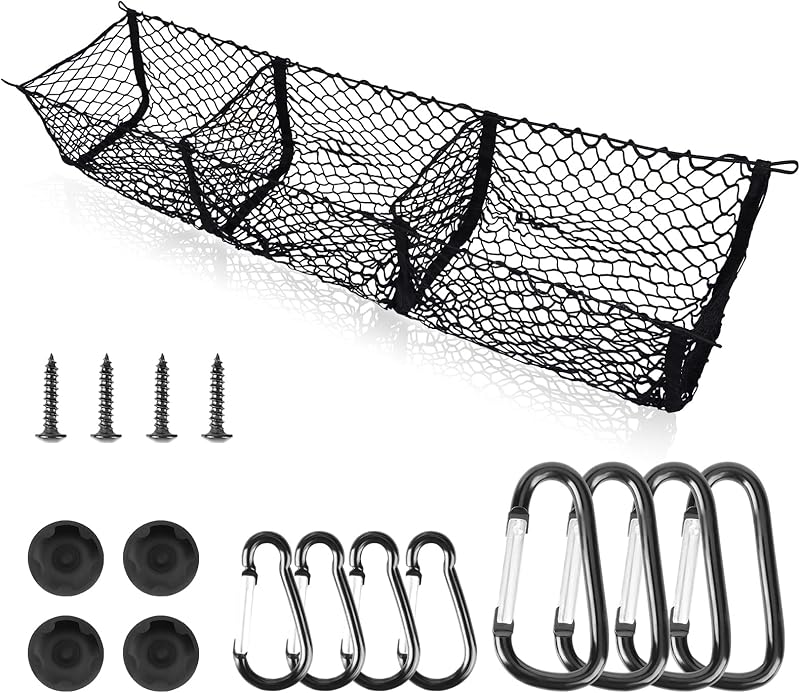 Detachable Cargo Net Trunk Bed Organizer for Ford/Dodge/GMC/Chevy ...