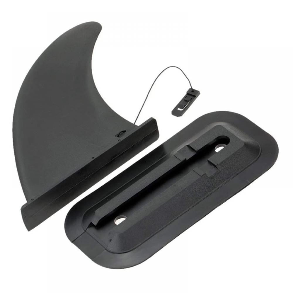 Detachable Center Fin Black, Kayak Rudder Kit Skeg Tracking Fin ...