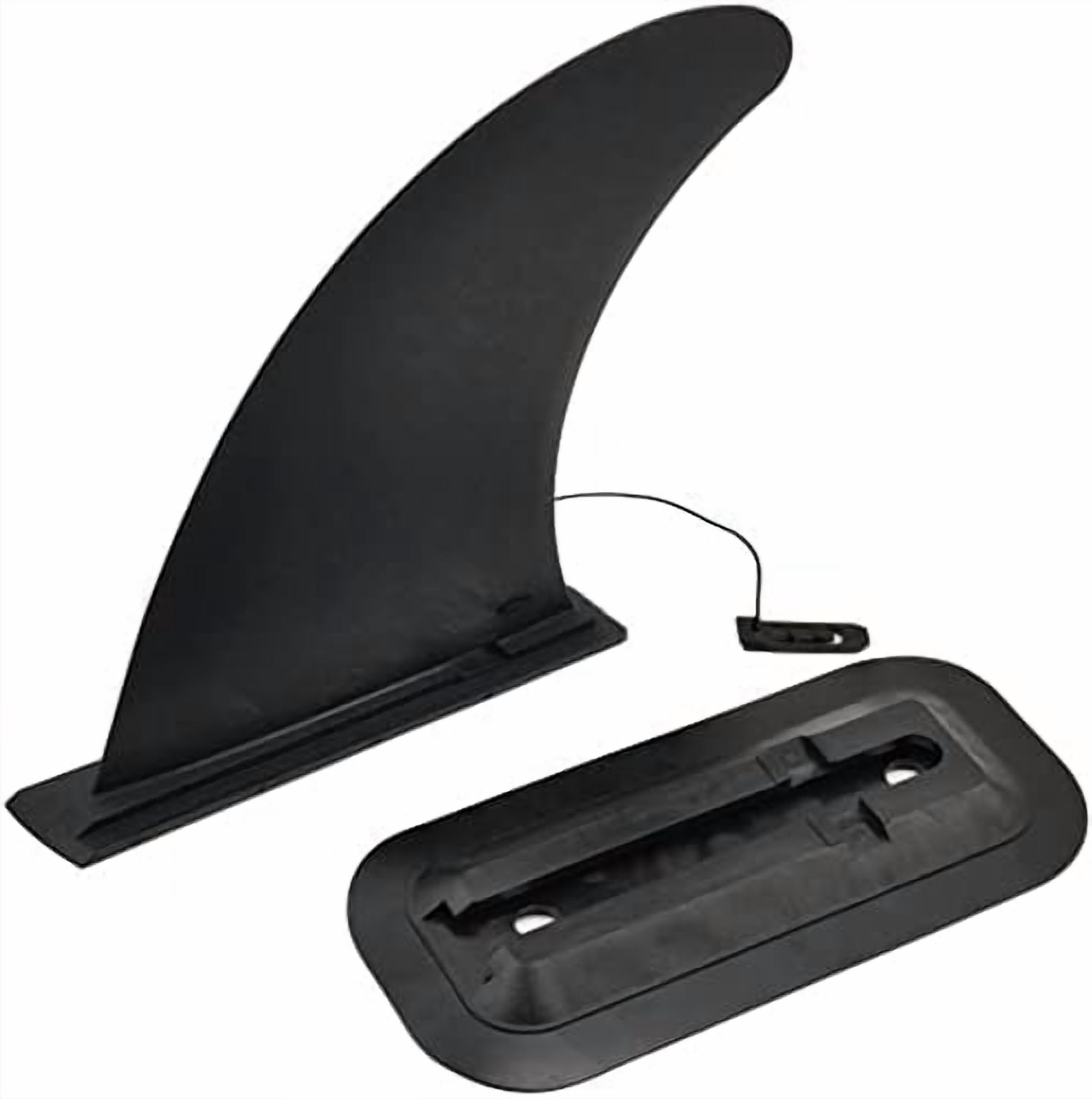 Detachable Center Fin Black, Kayak Rudder Kit Skeg Tracking Fin ...