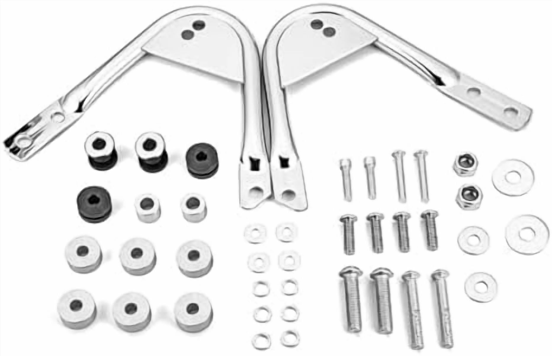 Detachable Docking Hardware Kits Compatible with Harley Touring Road ...