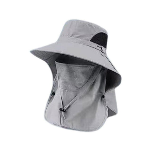 Detachable Eaves Cap Wide Brim Face and Neck Protection Sun Hat D7X1 ...