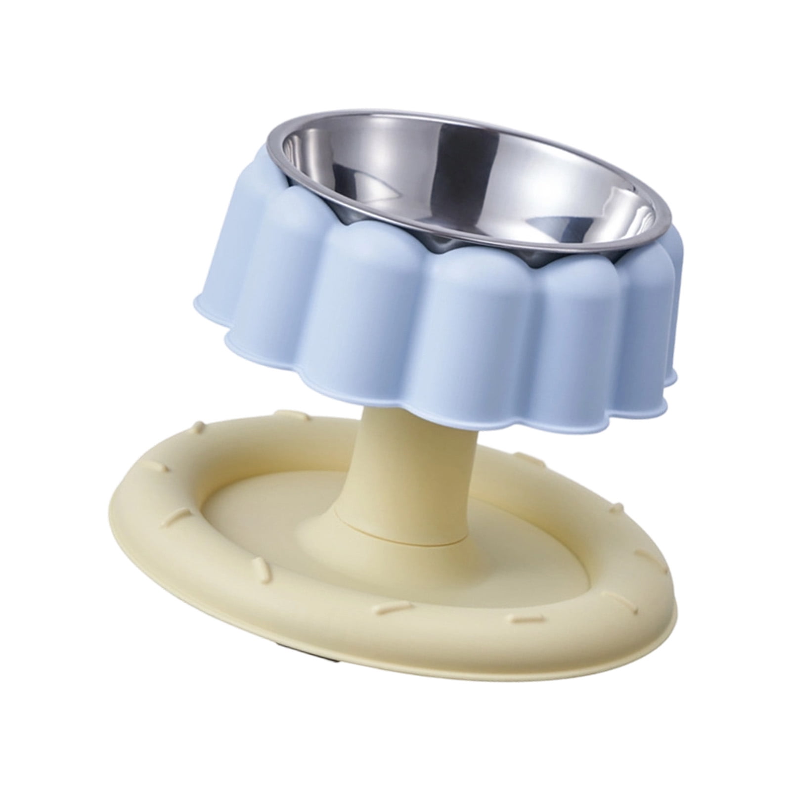Detachable Elevated Cats Bowl Stainless Steel Materials Antislip Base ...