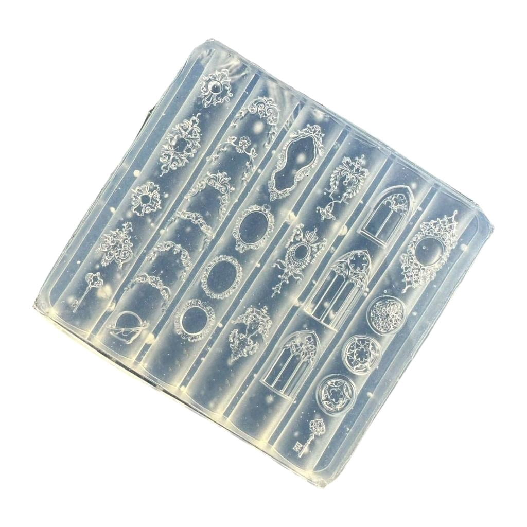 Detachable Embossed Silicone Template For Professional Nails Artists ...