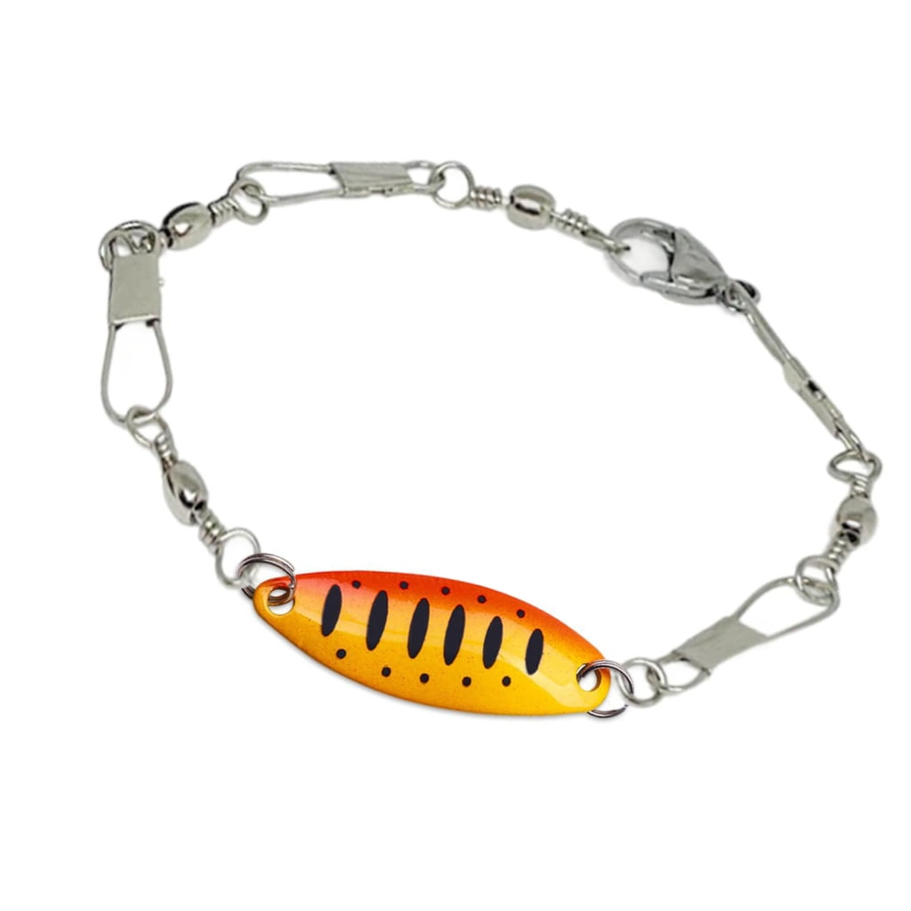 Detachable Fish Hook Alloy Bracelet Fishing Enthusiast Wrist Accessory ...