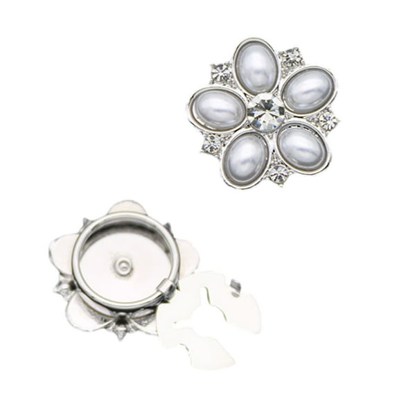 Detachable Flower Cuff Button Covers Button Decoration Formal Shirt ...