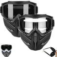 Detachable Full Face Goggle Mask for Grass Cutting & Landscaping, Anti ...