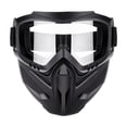 Detachable Full Face Goggle Mask,Suitable for Mowing, Welding and ...