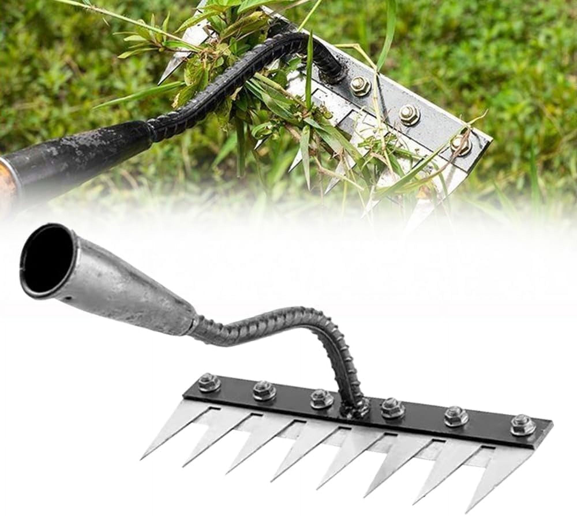 Detachable Gardening Hand Weeder Tool, 6 Tins Weed Puller Tool ...