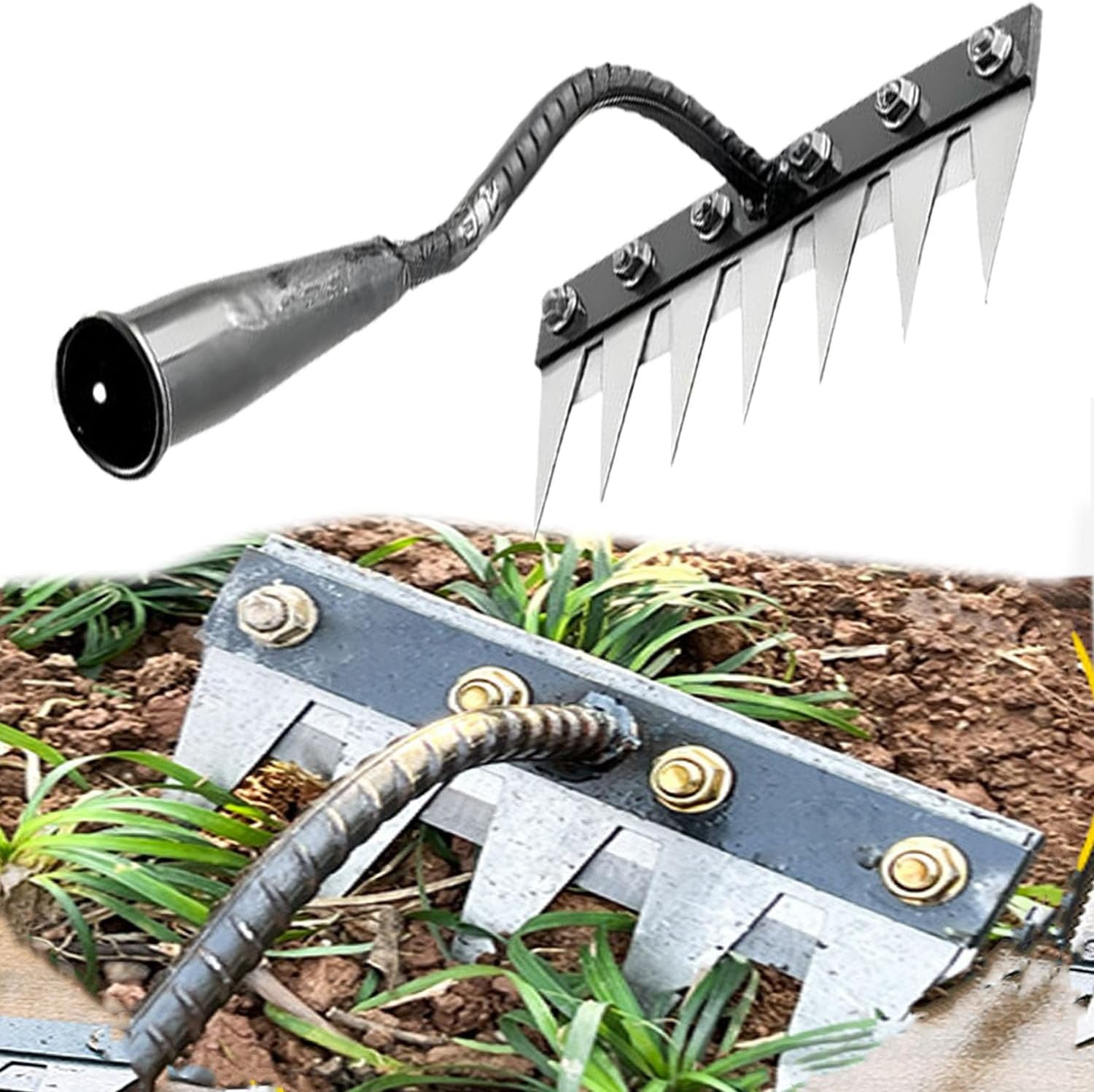 Detachable Gardening Hand Weeder Tool, Weeding Tools Gardening Long ...