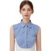 Camicover Fake Collar Detachable Half Shirt Dickey Collar Top False ...