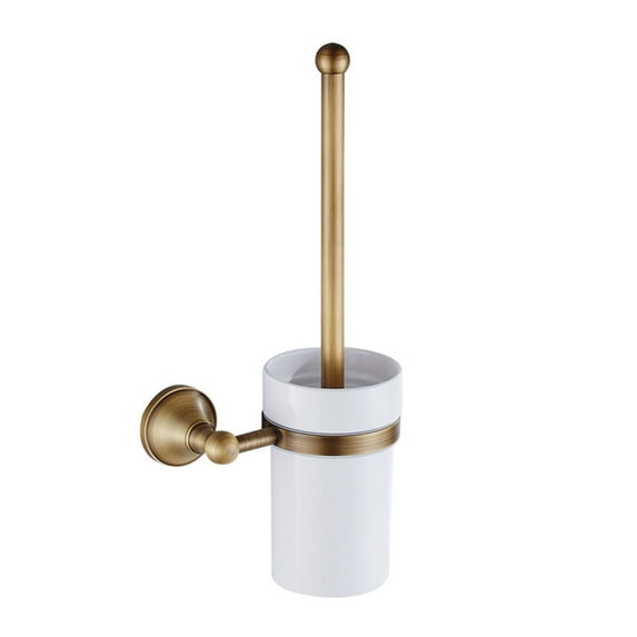 Detachable Head Toilet Brush Holders Antique Type Wall Mounted Bathroom ...