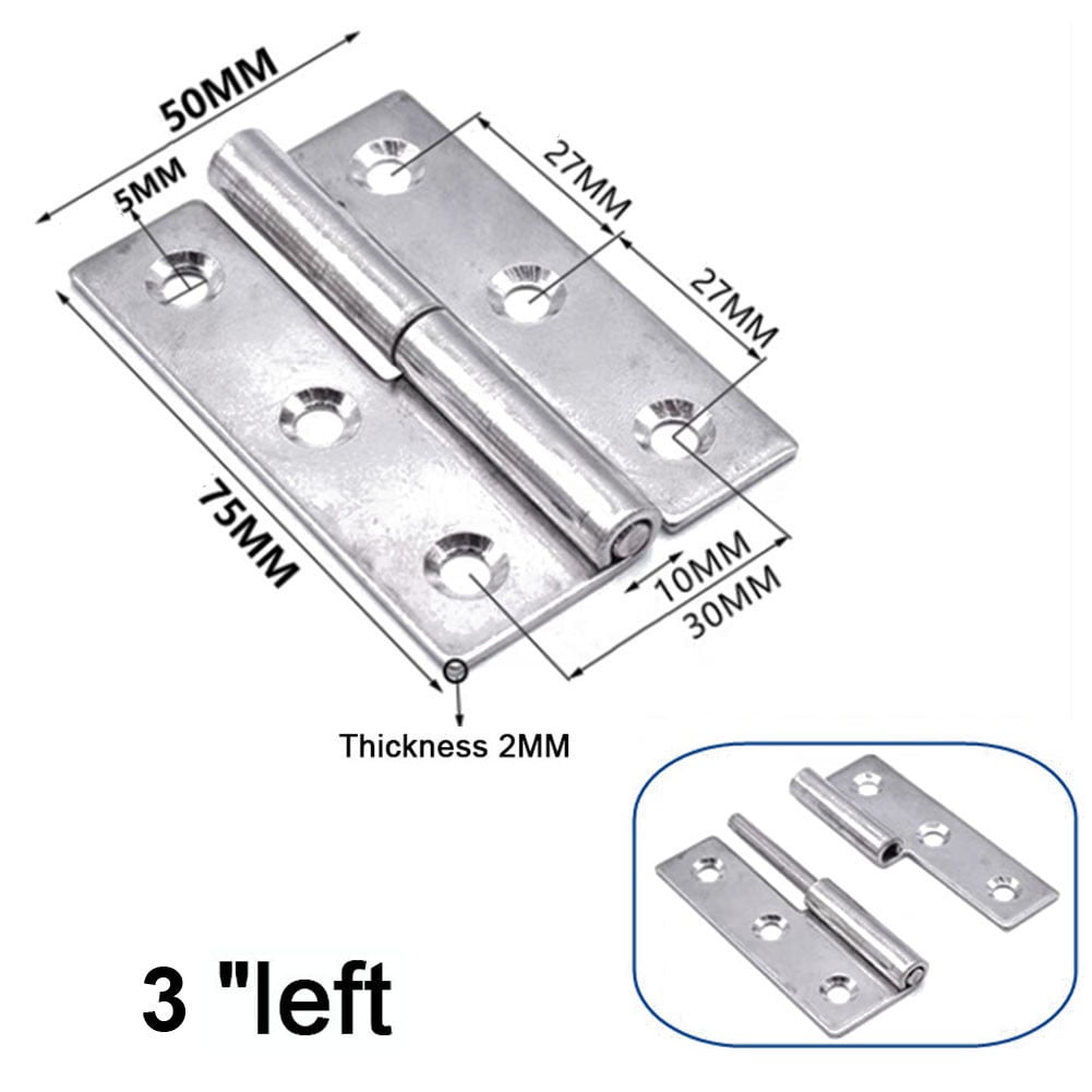 Detachable Hinge, Small Slip Joint Flag Hinges, Lift Off Detachable ...