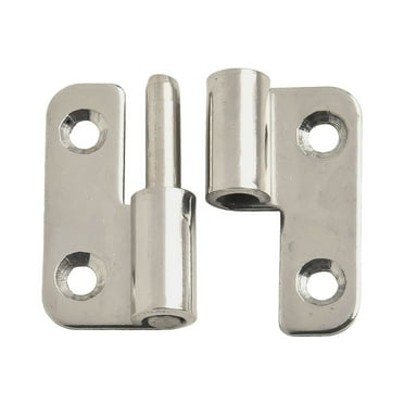 Renovators Supply Cabinet Door Strap Hinge w/Hardware 5 3/8" Black ...