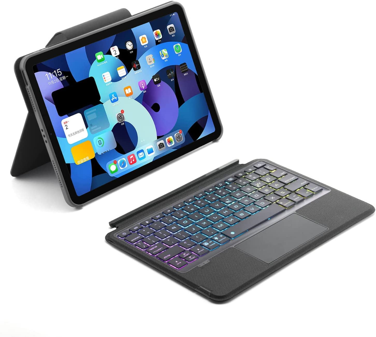 Detachable Keyboard Case foriPad Pro 11 inch (2022/2021/2020/2018 ...