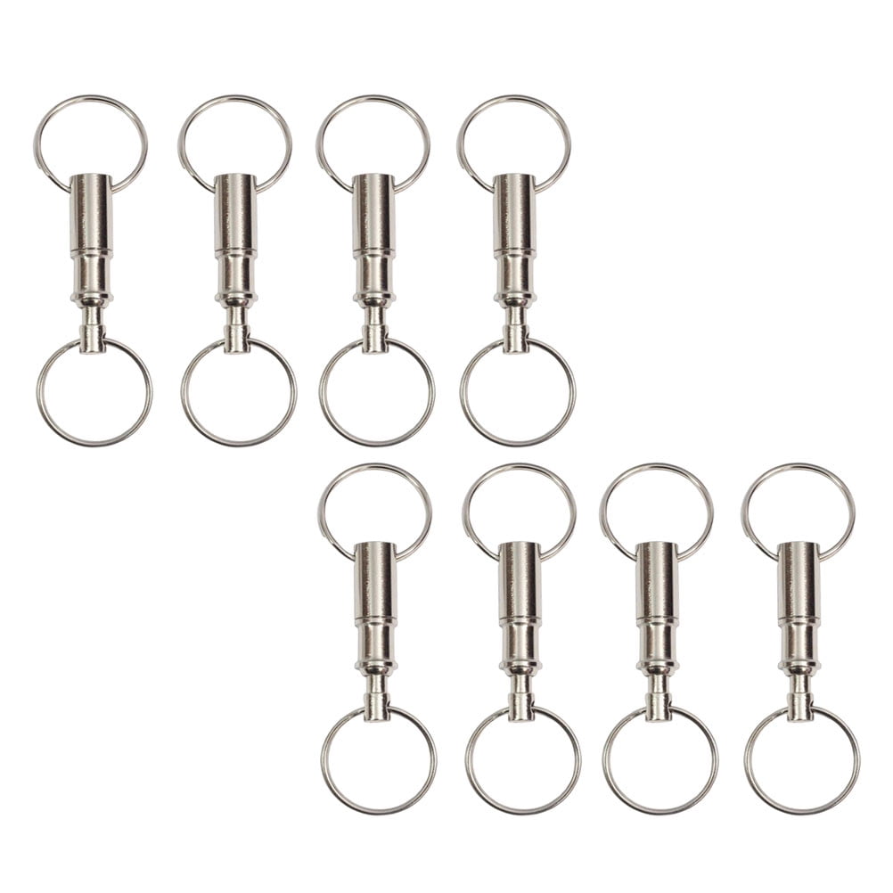 Detachable Keychain Metal Ring Chains for Car Heavy Duty Dual Apart ...