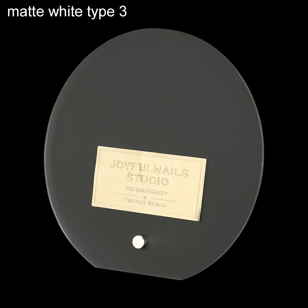 Detachable Manicure Tool Irregular Acrylic Transparent Matte Nail Art ...