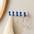 Detachable Multi-Purpose Wall Hooks, No Drill Adhesive Mounting ...