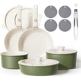 Detachable Nonstick Cookware Set - Stackable Induction Pots and Pans ...