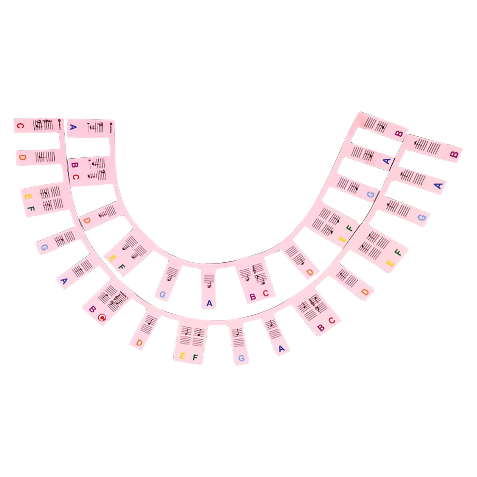 Detachable Piano Note Guide for Beginners - Removable Keyboard Sticker ...