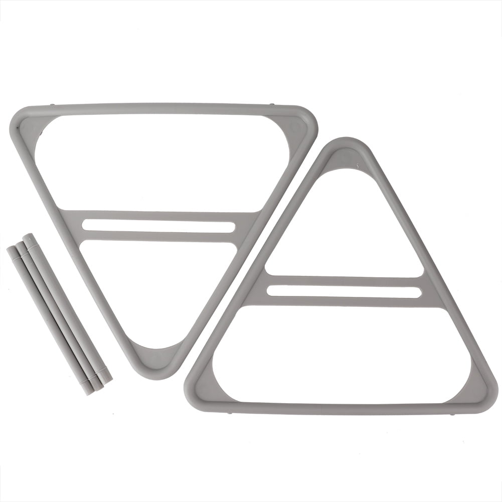 Detachable Plastic Clothes Hanger Organizer Storage Rack - Walmart.com