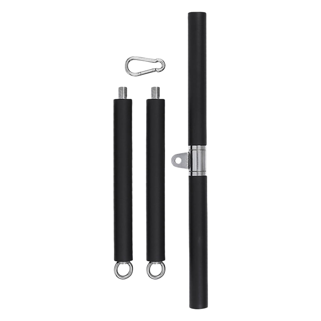Detachable Pull Down Rod Back Strength Workout Handle Homes Gym Pulley ...