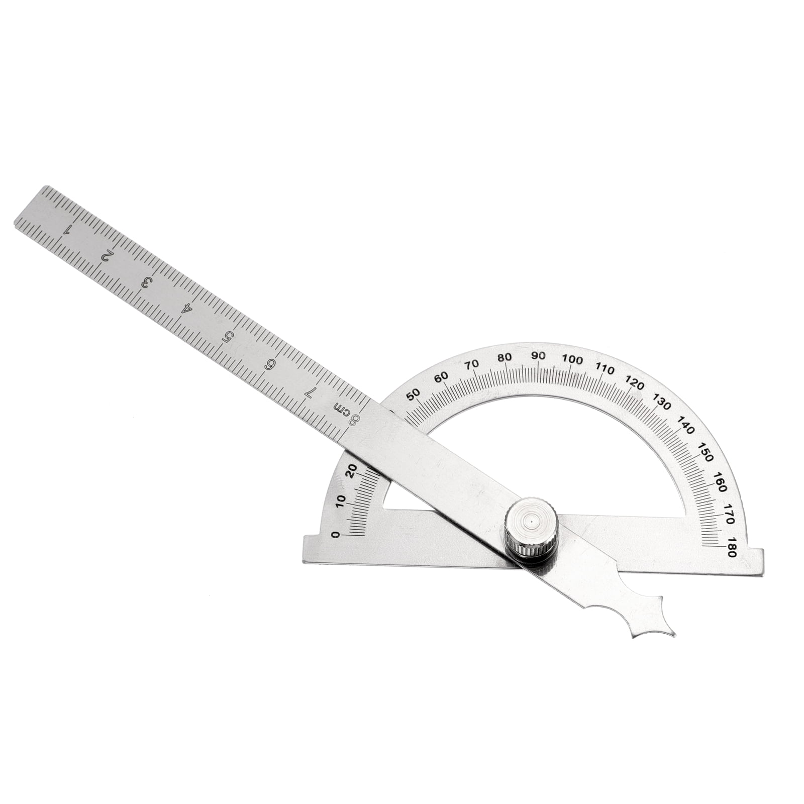 OULII Protractor Angle Two Arm Stainless Steel 1Pcs 6.5x1.8in - Walmart.com