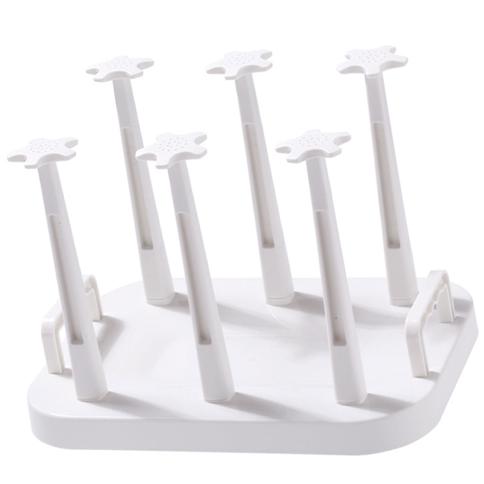 Detachable Saving Space Glass Cup Drainer Holder Large Capacity Upside ...