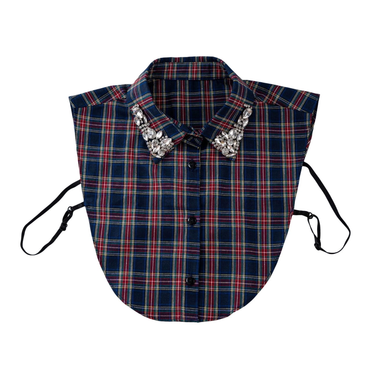 Detachable Shirt Collar Under 5 ! Yannianjz Fake Plaid Collar ...