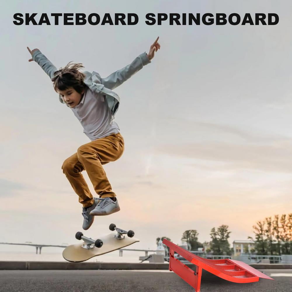 Detachable Skateboard Ramp for Kids & Adults - 300Lbs Capacity ...