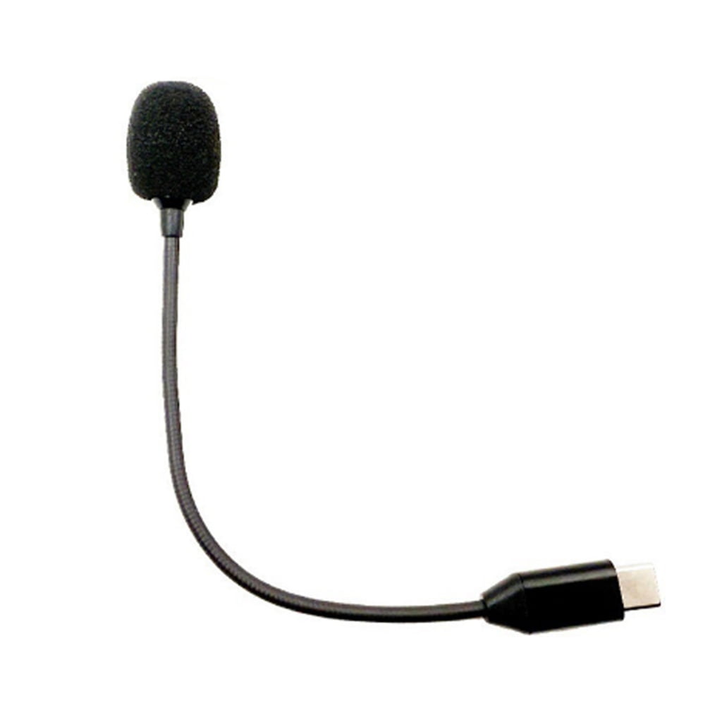 Detachable Type C Microphones with Flexible Metal Neck and Sponges ...