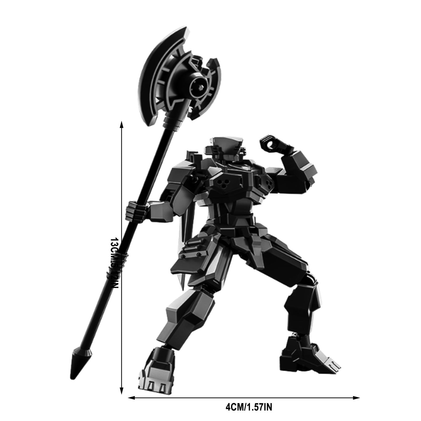Detachable Weapons DIY Articulated Action Figure Model - Building Block ...