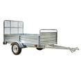 5 ft. x 7 ft. Multi Purpose Utility Trailer Kits with Drive Up Gate ...