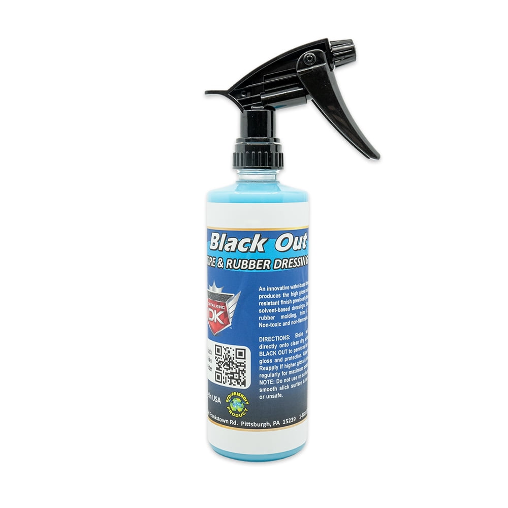 Detail King Black Out Tire, Rubber & Wheel Well Dressing 16oz - Walmart.com
