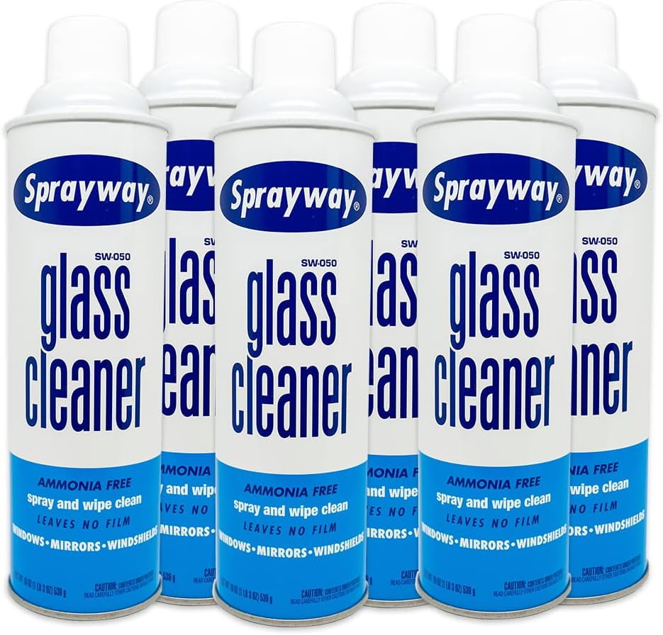 Detail King Sprayway Streak Free Glass Cleaner Spray (6 Pack) - Walmart.com
