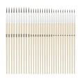 Detail Paint Brush Set 30Pcs Handle Miniature Brush for Fine Detailing ...