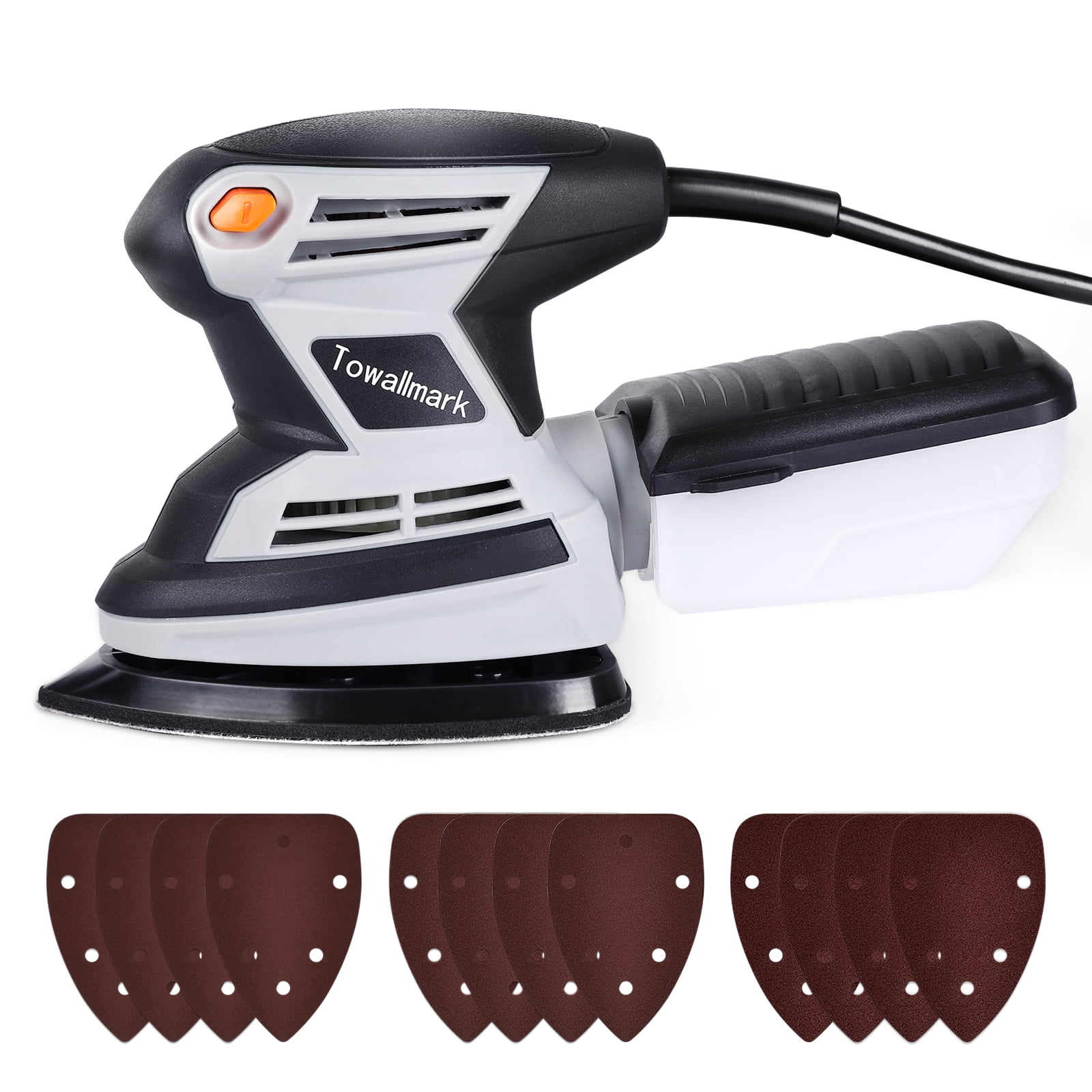 Detail Sander 15,000 OPM Compact Detail Sanders for Woodworking with ...