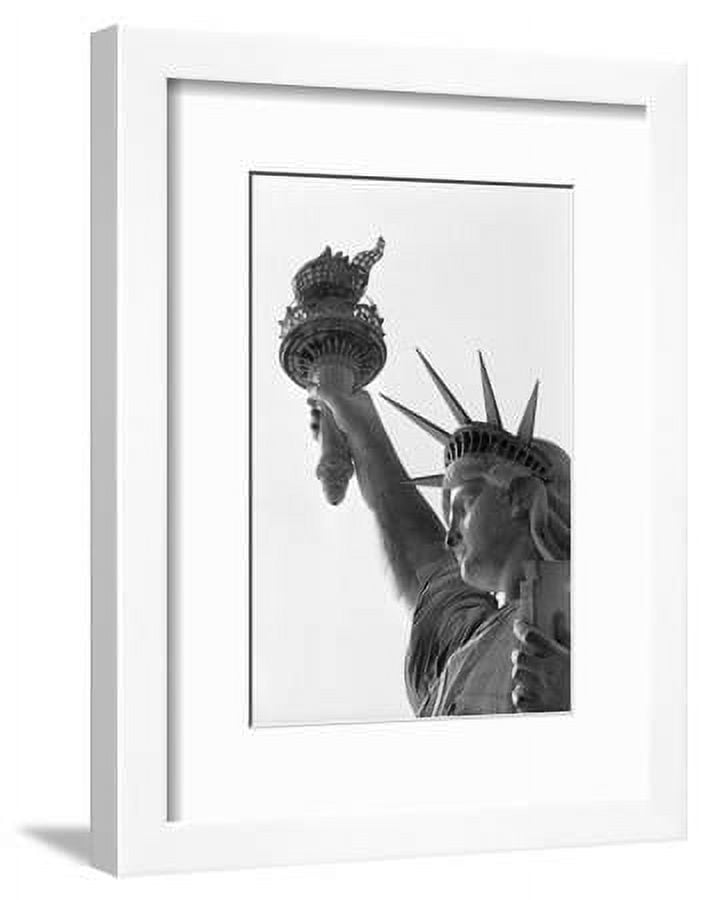 Detail of the Statue of Liberty by Frederic Auguste Bartholdi, Framed ...