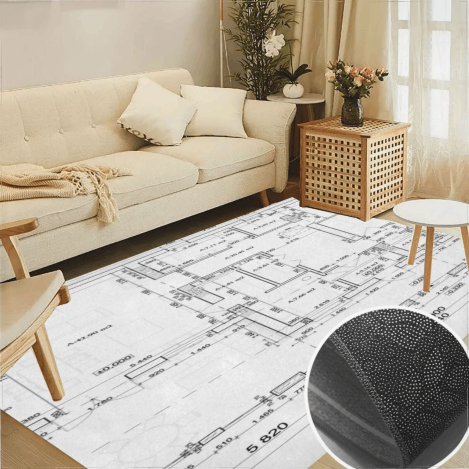 Detailed Architectural Private House Floor Plan, Apartment Layout Adult ...