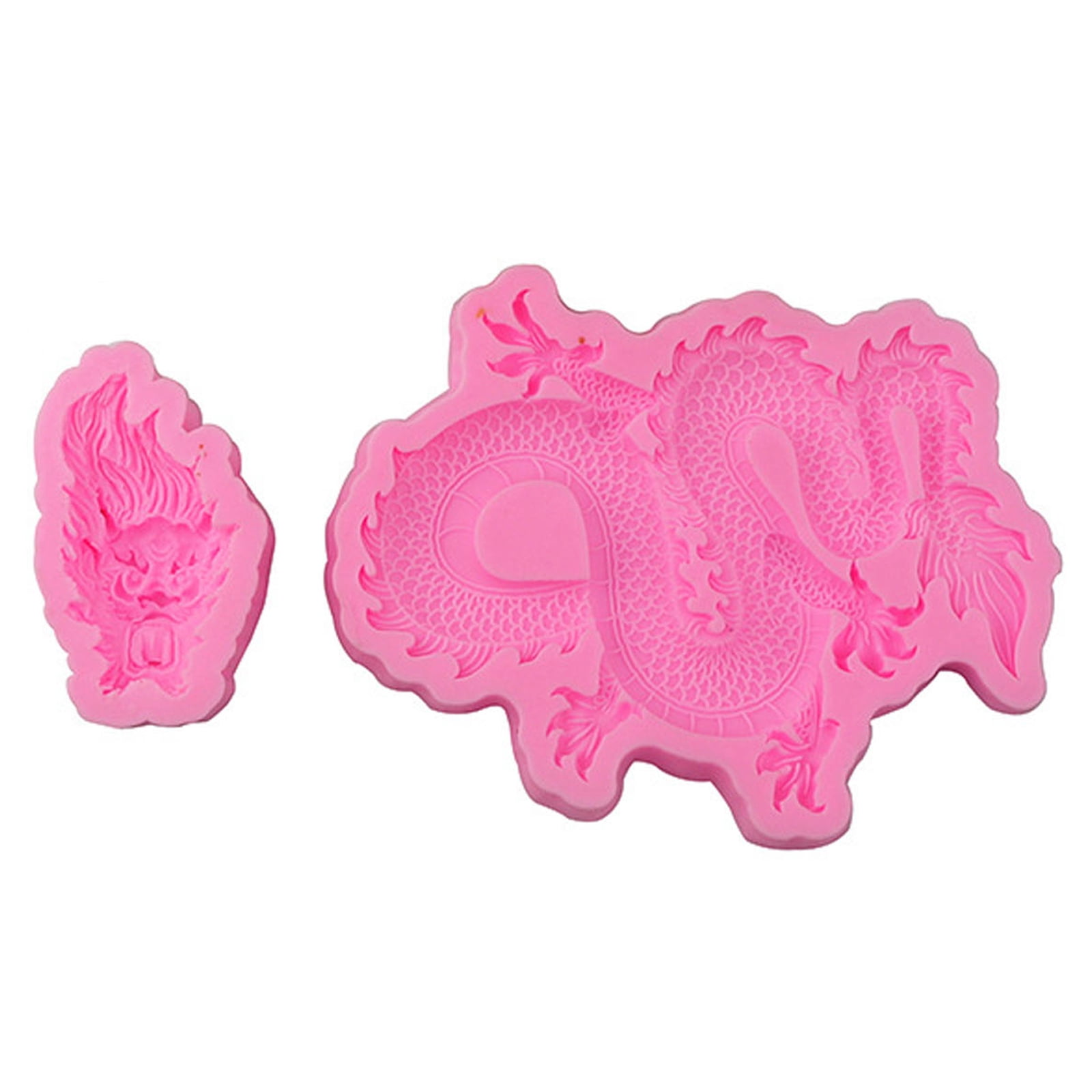 Detailed Chinese Dragon Silicone Mold Baking Supplies Soap Making Molds ...