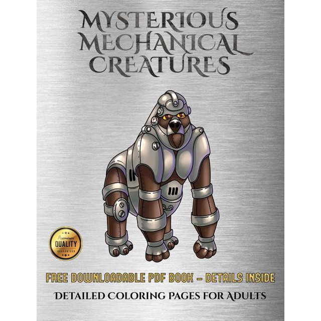 Detailed Coloring Pages for Adults (Mysterious Mec: Detailed Coloring ...