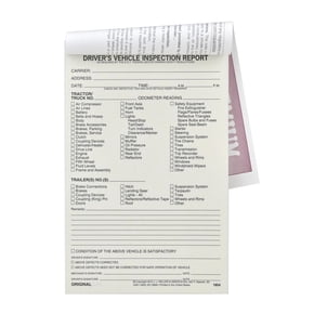 Dot Inspection Forms