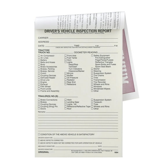 Dot Inspection Forms
