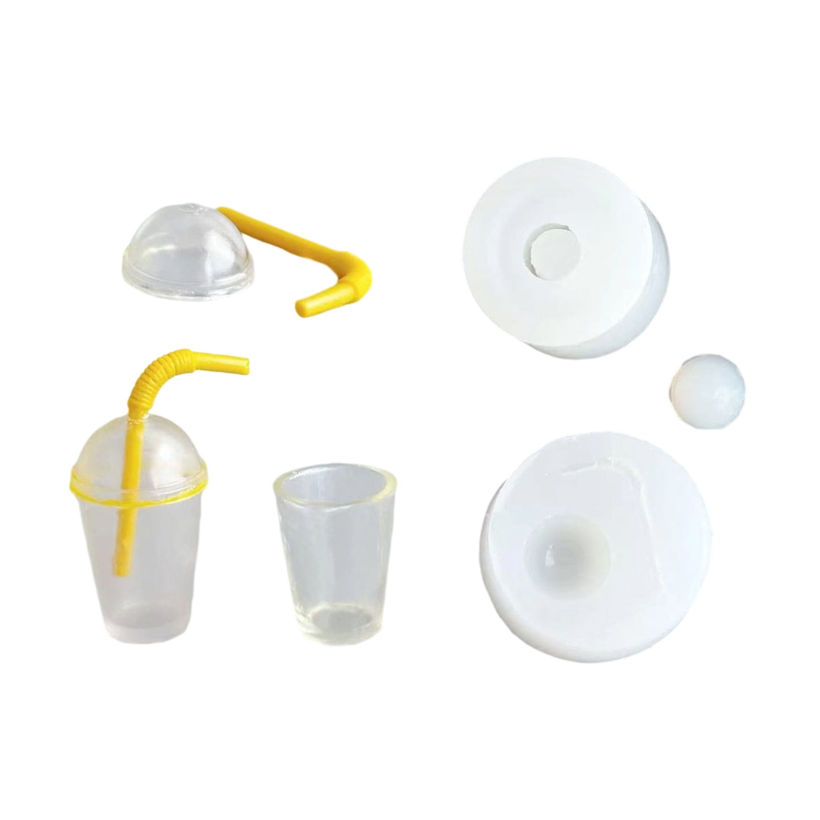 Detailed Miniature Drinkware Silicone Molds Miniature Drink Cups Mold ...