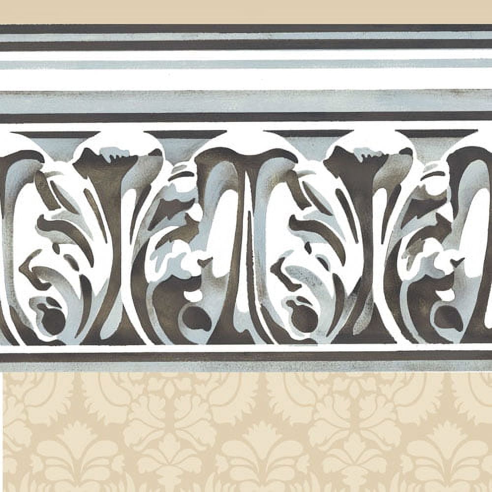 Detailed Molding Wall Stencil SKU #2692 by Designer Stencils - Walmart.com