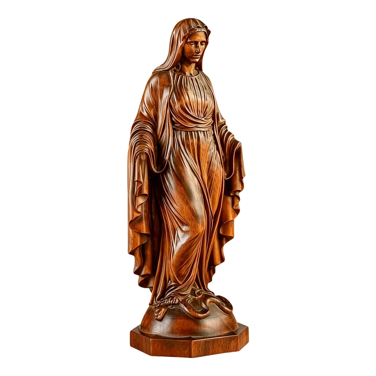 Detailed Religious Figurine Resins Craft Jesuses Holy Mother Sculpture ...