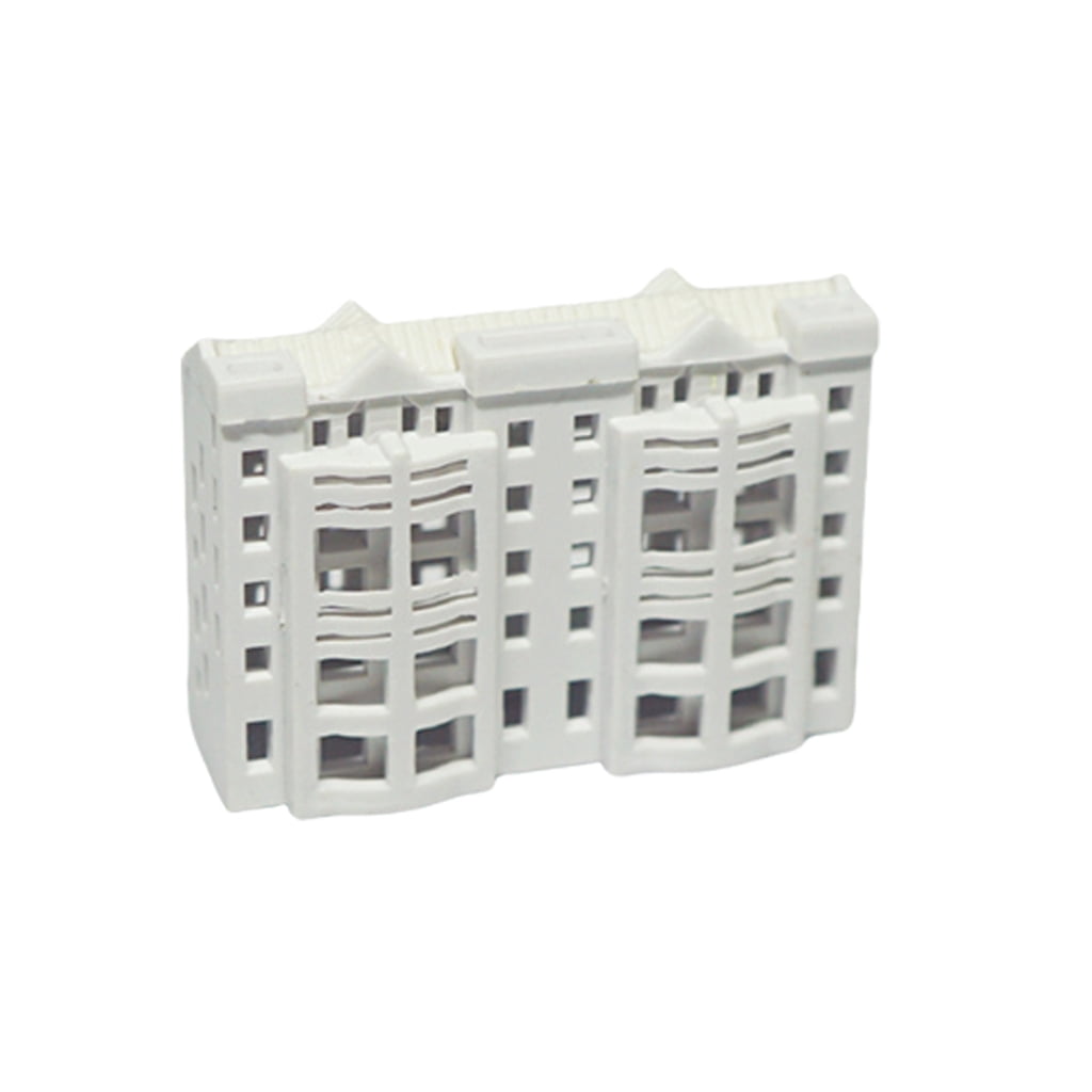 Detailed Scale Apartment Structure DIY Project Unfinisheds Miniature ...