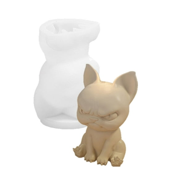 Detailed Silicone Mold for Making Realistic Dog Figures Dog Sculptures ...