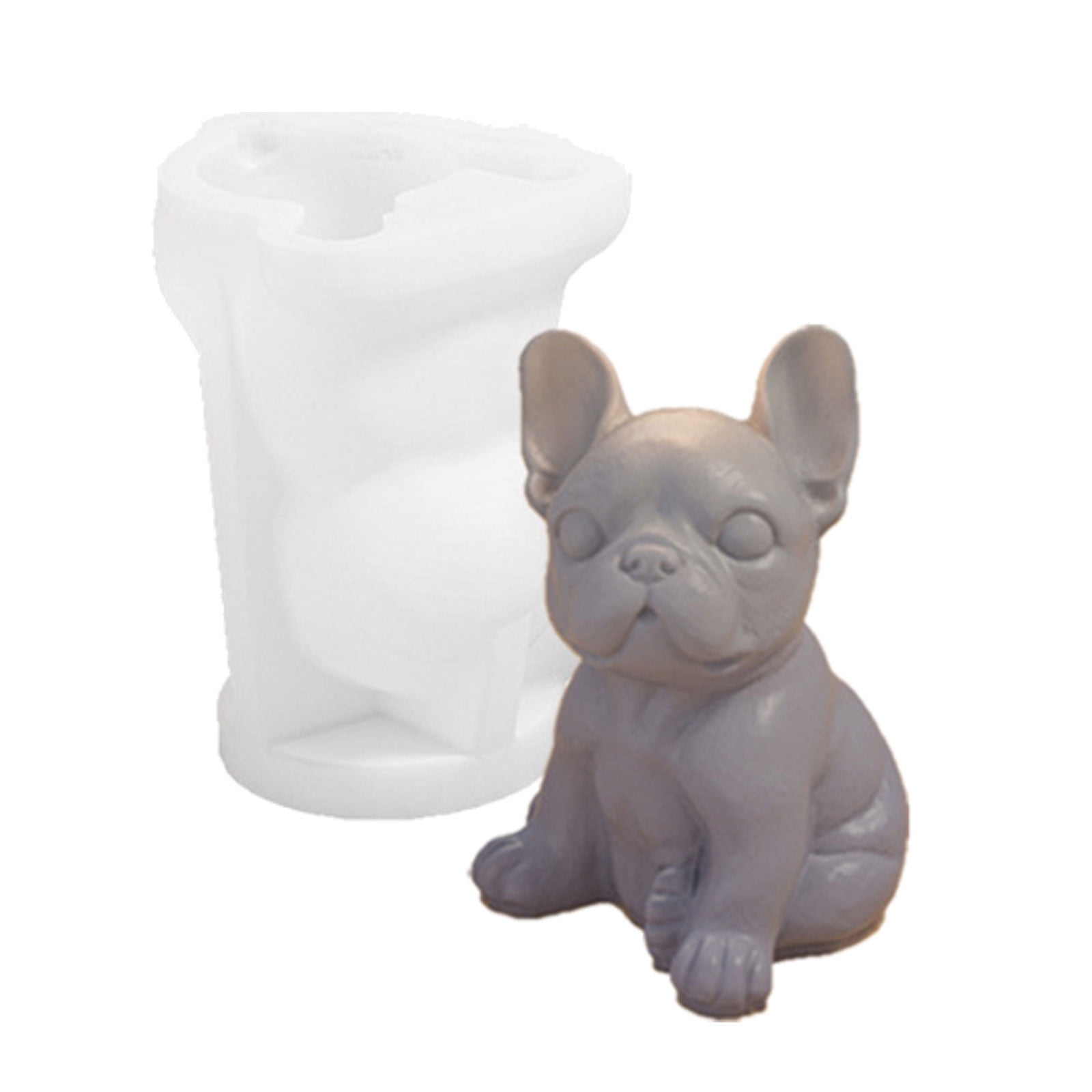 Detailed Silicone Mold for Making Realistic Dog Figures Dog Sculptures ...