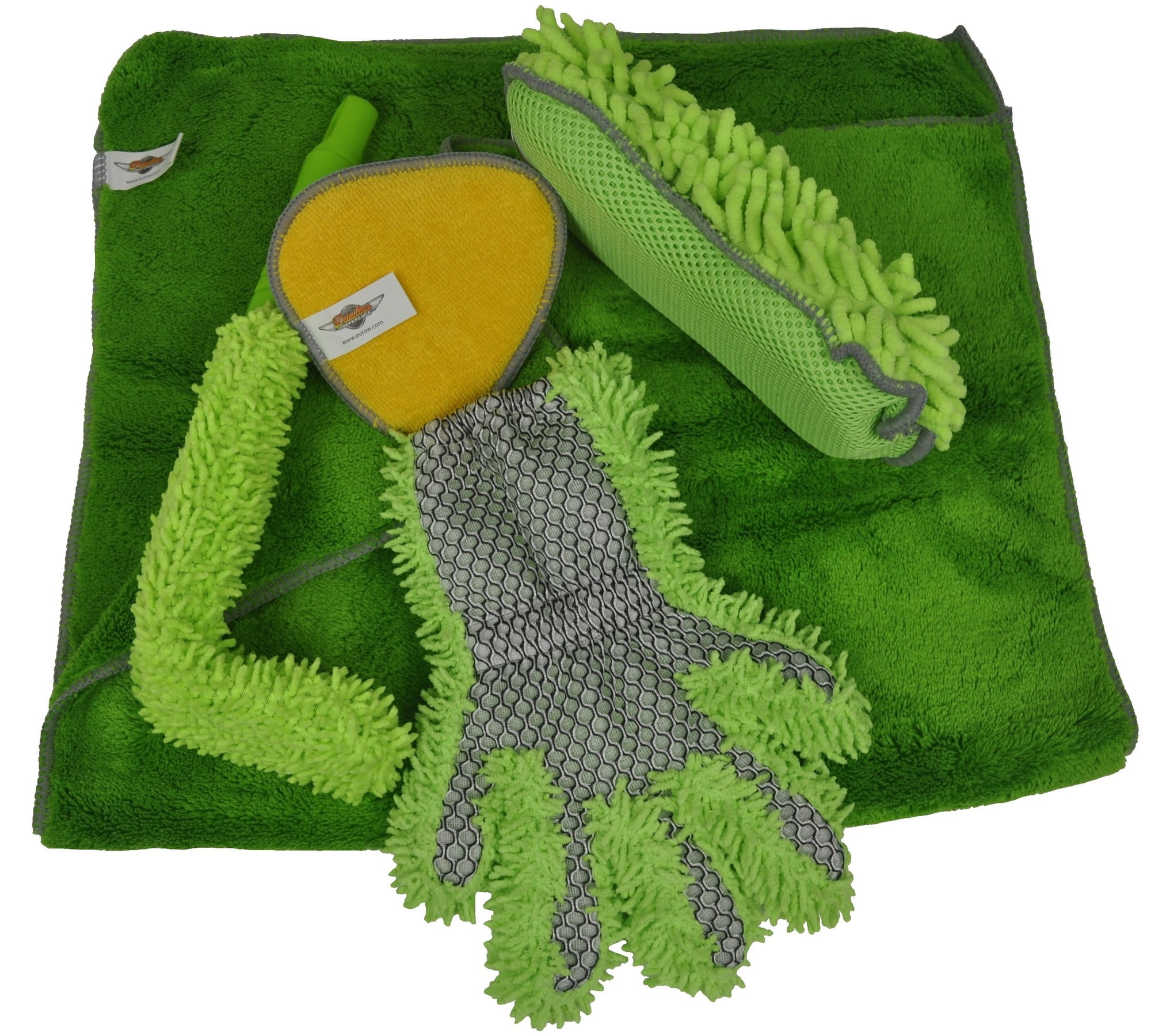 Detailer's Preference Microfiber Complete Auto Detailing Kit 5-Pieces ...